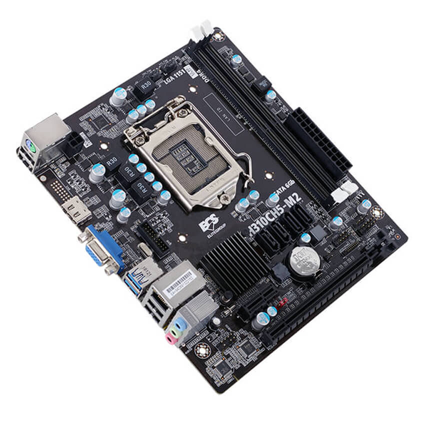 Motherboard ECS H310CH5-M2, Socket 1151, 8va. Gen - Deffo Argentina
