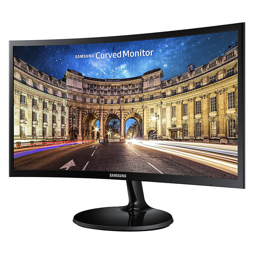 Monitor Samsung C27F390, 27", Curvo, LED, VA, 1920x1080, 4ms, HDMI, VGA ...