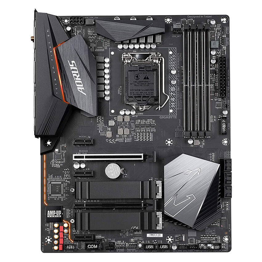 Motherboard Gigabyte H470 AORUS PRO AX, Socket LGA1200 - Deffo Argentina