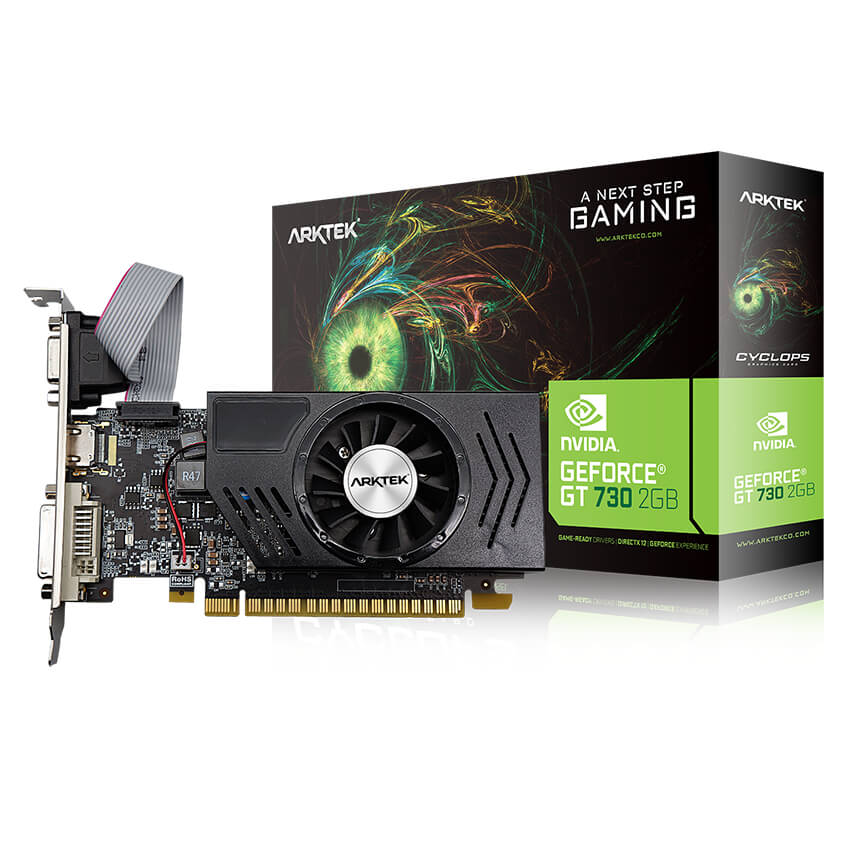 Placa de Video Arktek GeForce GT 730 2GB DDR3 - Deffo Argentina