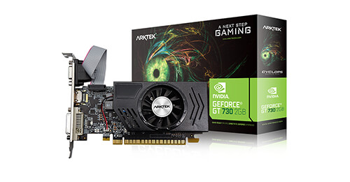 Placa de Video Arktek GeForce GT 730 2GB DDR3 - Deffo Argentina
