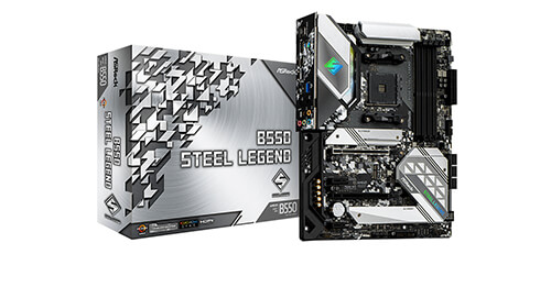 Motherboard ASRock B550 Steel Legend, Socket AM4 - Deffo Argentina