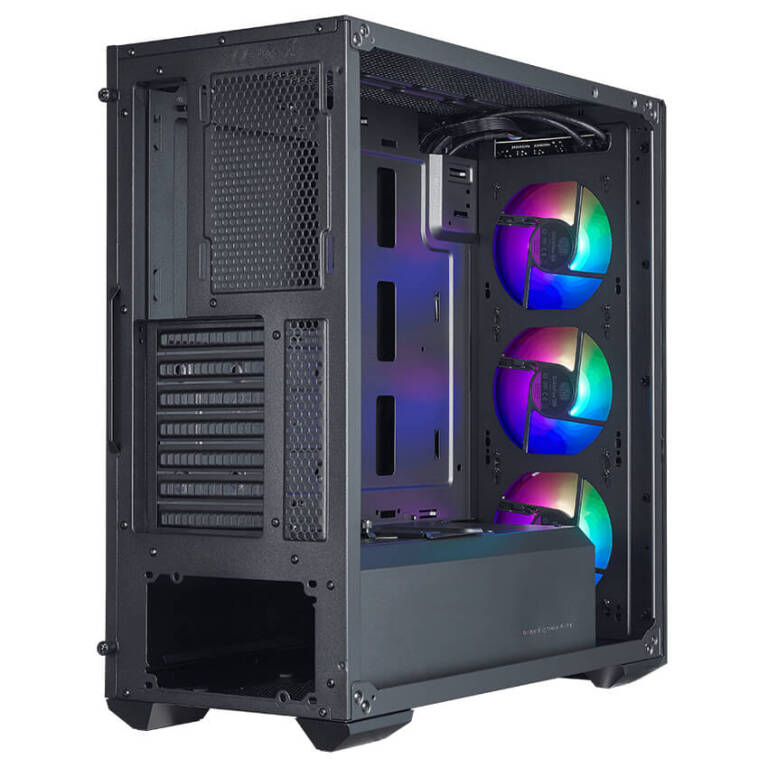 Gabinete Cooler Master MASTERBOX MB511 ARGB, ATX, Sin Fuente, Vidrio ...