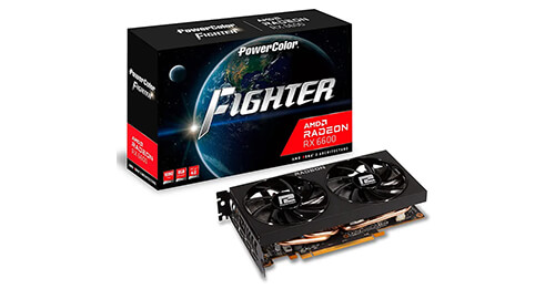 Placa de Video PowerColor Fighter Radeon RX 6600 8GB GDDR6 - Deffo ...