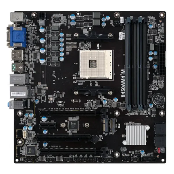 Motherboard ECS B450AM4-M, Socket AM4 - Deffo Argentina