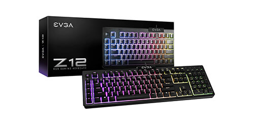 Teclado EVGA Z12 RGB, Iluminación LED, Gamer, Español - Deffo Argentina