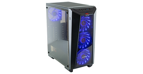 Gabinete Aureox NEREID ARX 320G, ATX, Sin Fuente, Acrílico, 4 Fan 12 cm ...