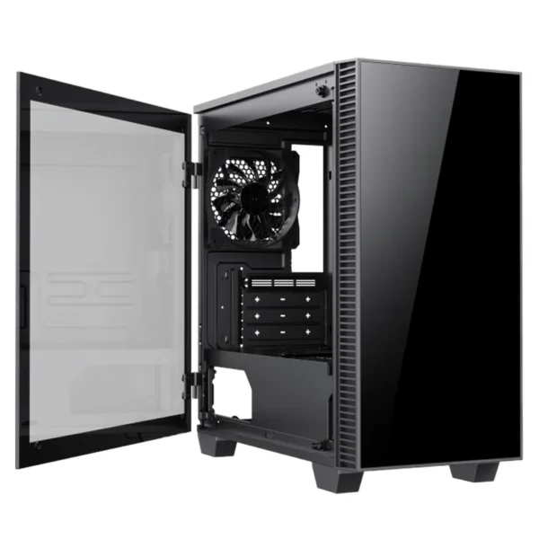 Gabinete GameMax Mini Abyss H608, Micro ATX, Sin Fuente, Vidrio ...