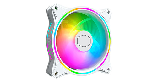 Ventilador Cooler Master MasterFan MF120 Halo White Edition ARGB ...