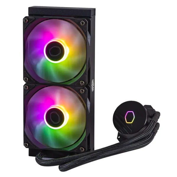 Refrigerador Líquido para CPU Cooler Master MasterLiquid 240L Core ARGB ...