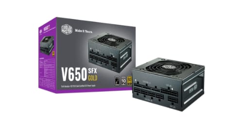Fuente de alimentación modular Cooler Master V650 SFX Gold, 650W 80 ...