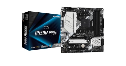 Motherboard ASRock B550M PRO4, Socket AM4 - Deffo Argentina