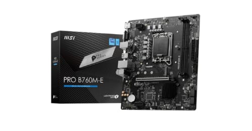 Motherboard MSI PRO B760M-E DDR5, Socket 1700 - Deffo Argentina