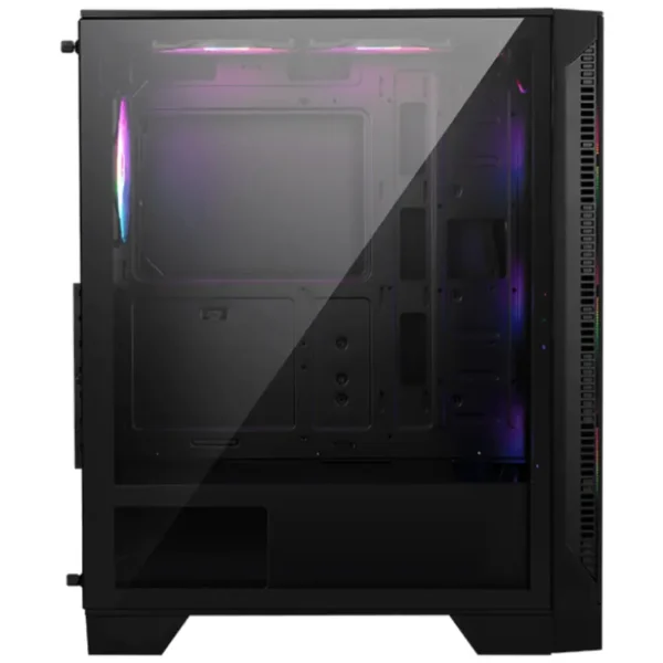 Gabinete MSI MAG FORGE 120A AIRFLOW, ATX, Sin Fuente, Vidrio Templado, 6 Fan Auto-RGB 12 cm ...