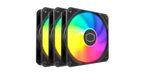 Ventilador Cooler Master MasterFan MF120 Lite ARGB Negro, Pack de 3 ...