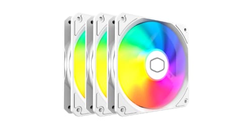 Ventilador Cooler Master MasterFan MF120 Lite ARGB Blanco, Pack de 3 ...